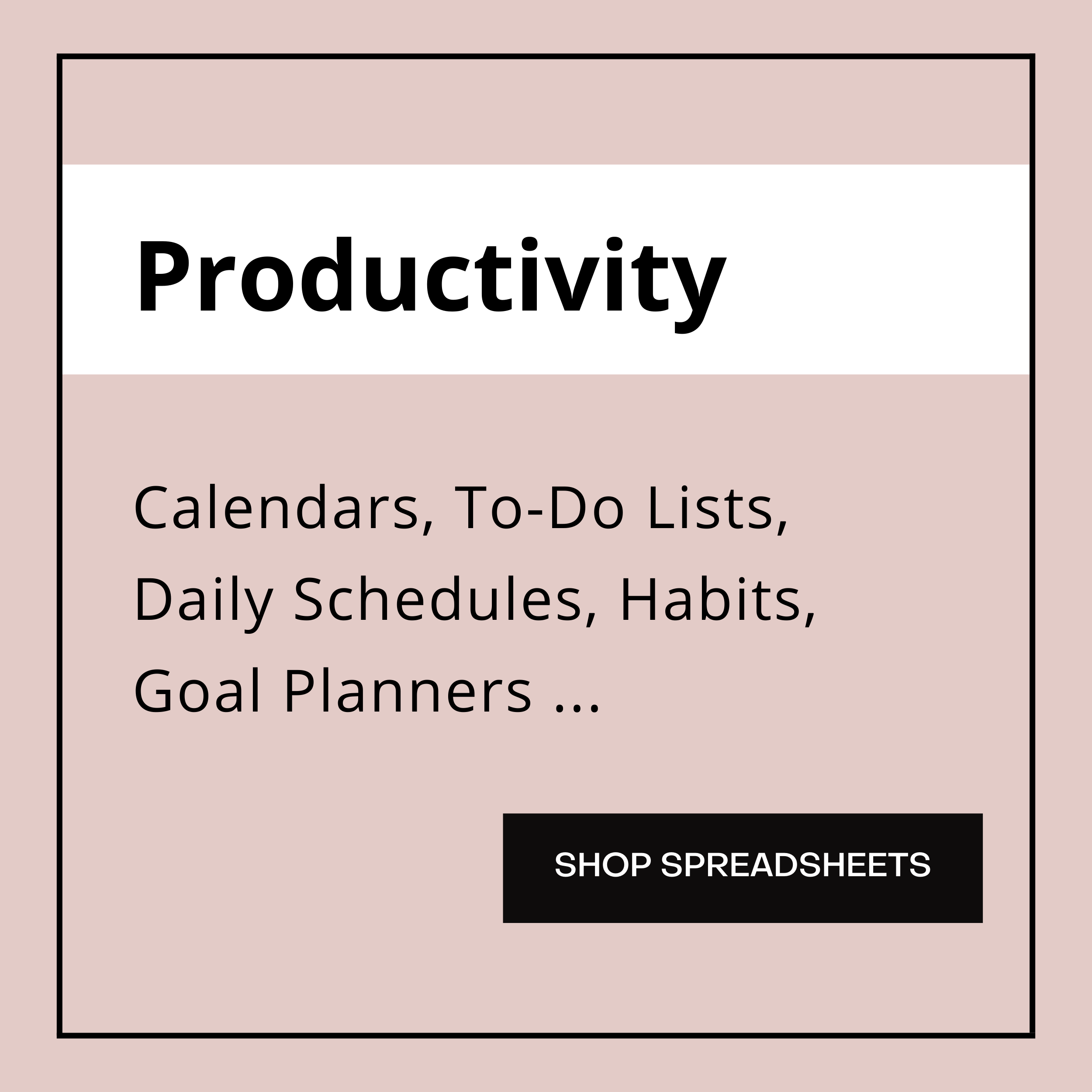 Productivity – Think Like A Girl Boss