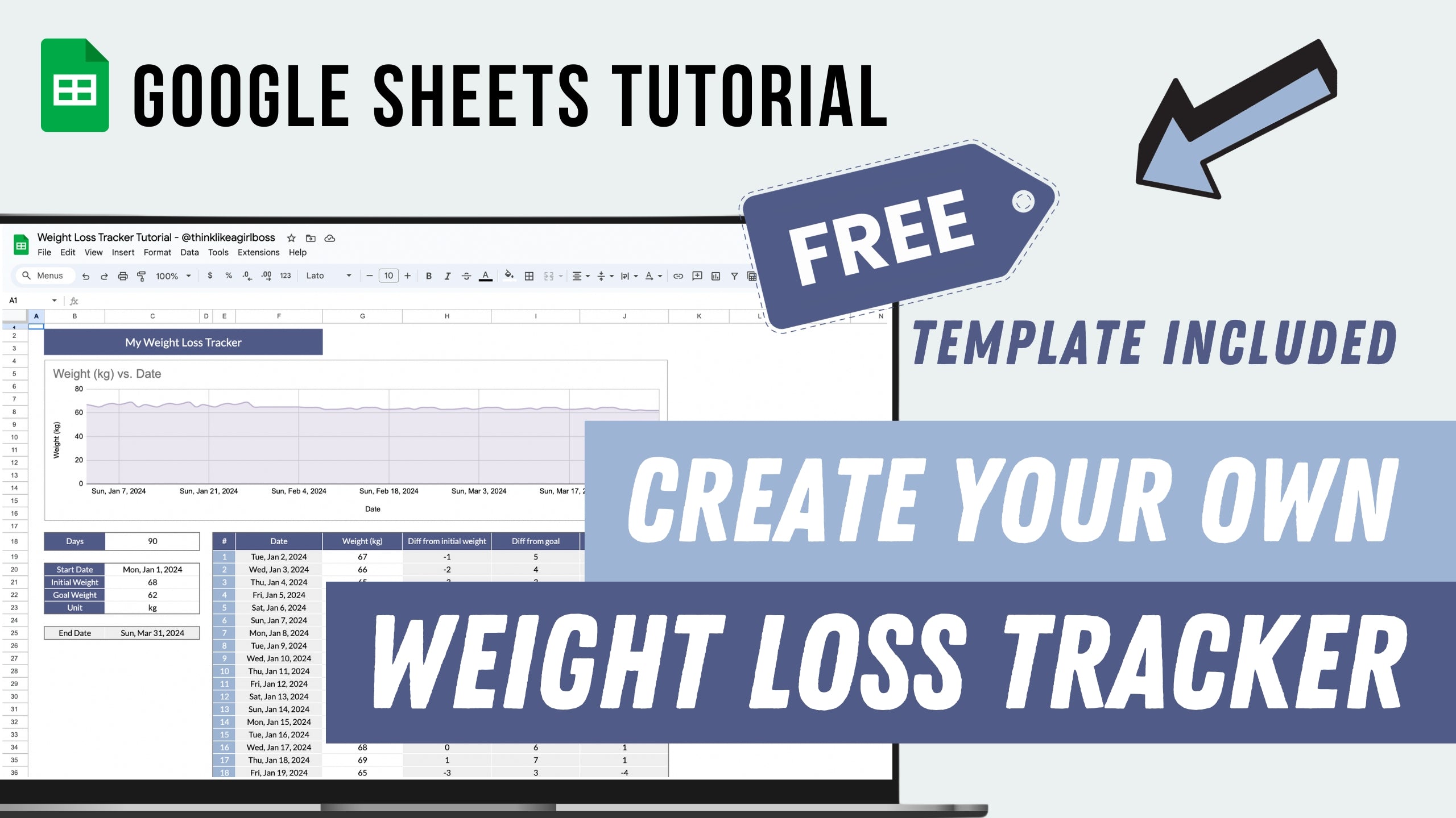 FREE YouTube tutorials – Think Like A Girl Boss