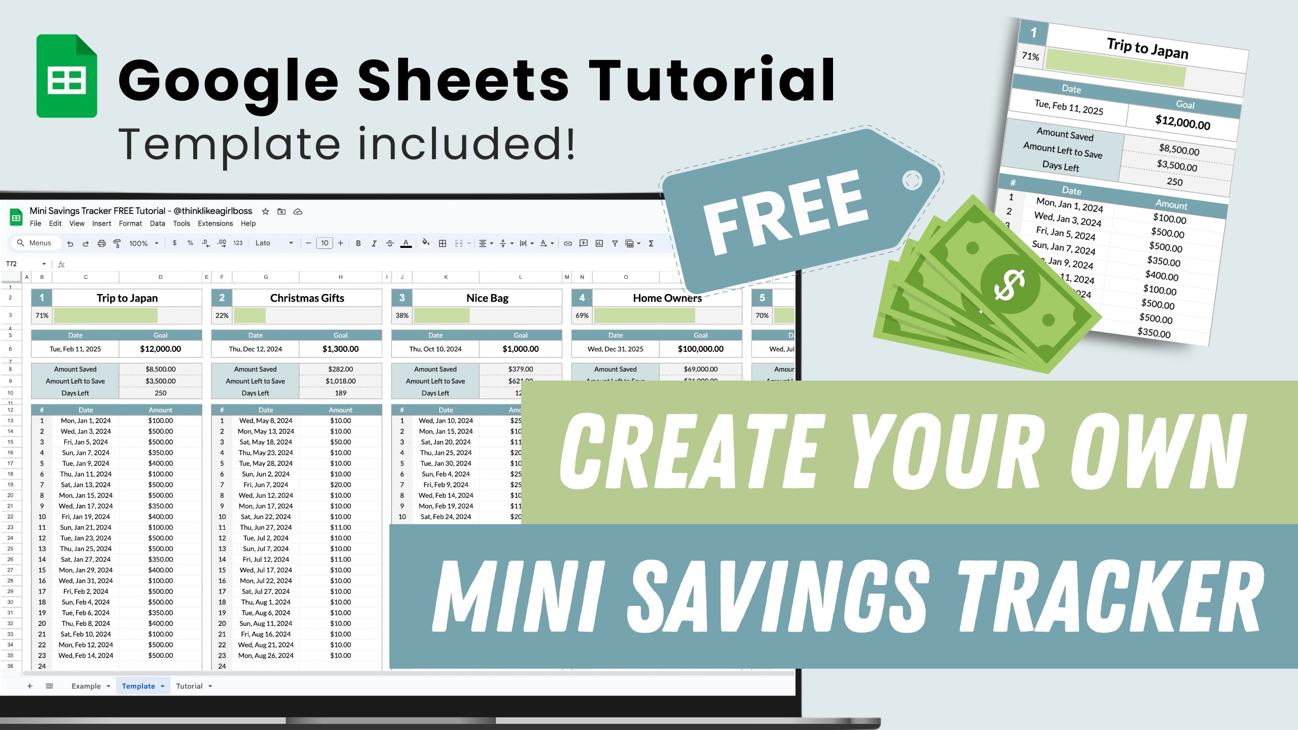 FREE YouTube tutorials – Think Like A Girl Boss